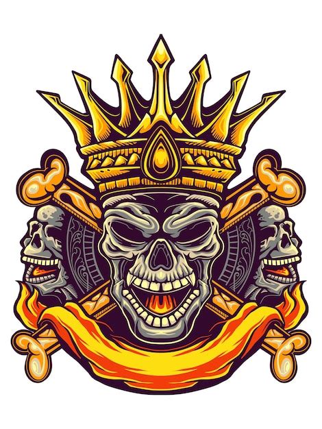 Premium Vector Skull Head Vector Design
