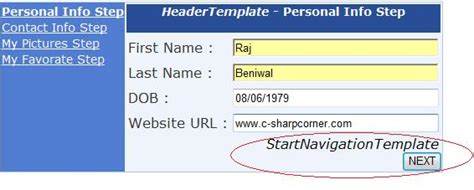 Wizard Control In ASP NET