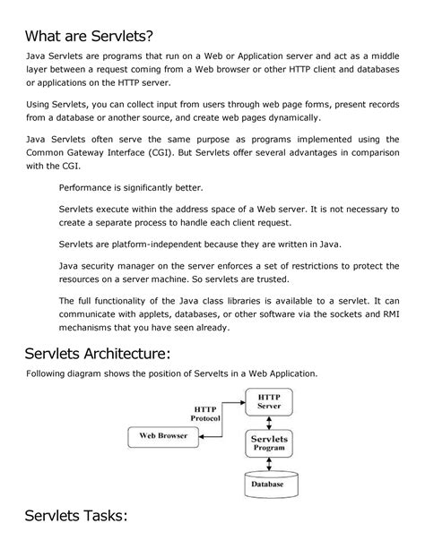 Final Servlets WT Notes Computer Science Engineering Studocu