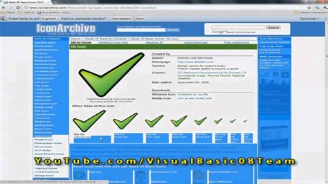 Visual Basic How To Make Button Icons YouTube