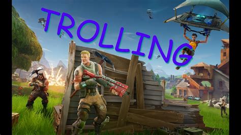 Fortnite Trolling Youtube