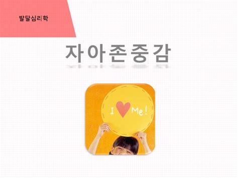 자아 존중감 조사보고서
