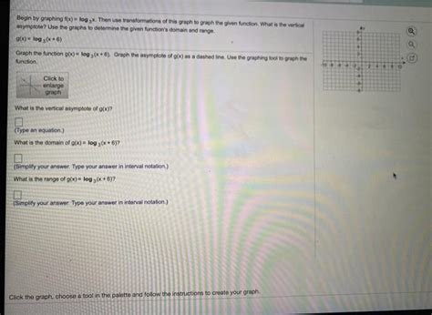 solved begin by graphing f x log 3x then use