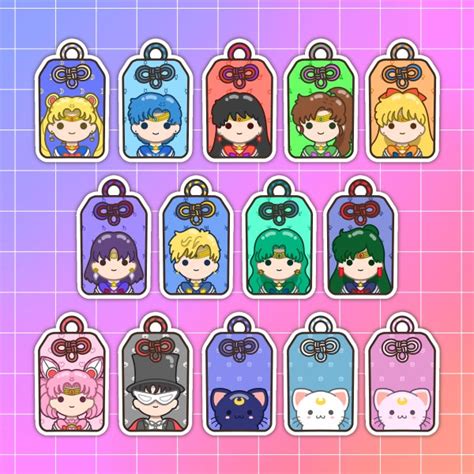 Sailor Moon Stickers Etsy