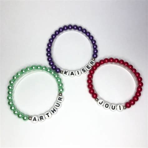 KIT 3 Pulseiras Friendship Bracelet Ordem Paranormal Cellbit AOP OSNF