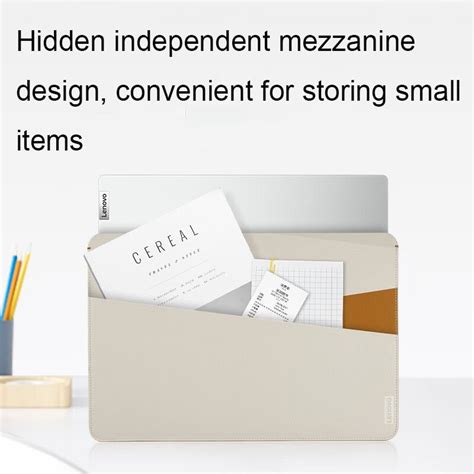 Lenovo Thinkpad Waterproof And Wear Resistant Stitched Leather Laptop Sleeve Bag Alexnld Com