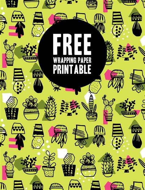 Free Printable Wrapping Paper