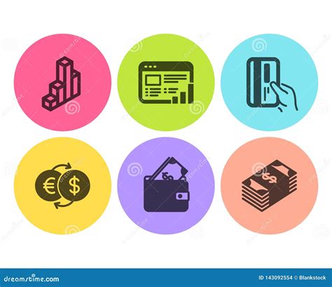 Informe De La Cartera De La Web Y Sistema De Los Iconos De La Carta 3d