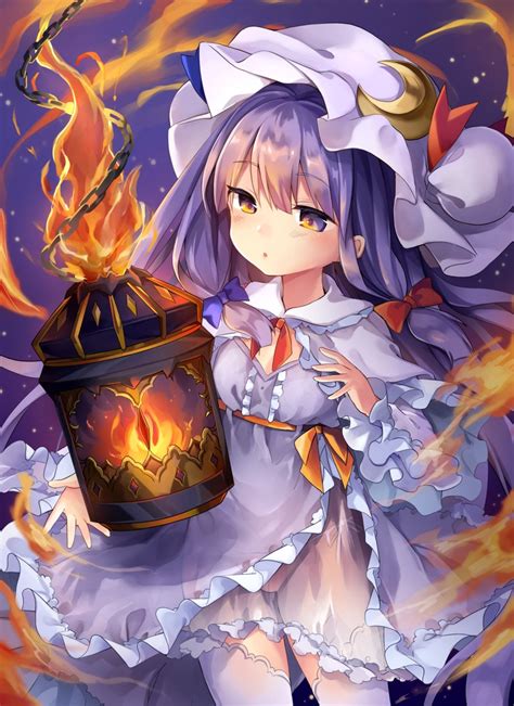 Patchouli Knowledge Touhou Drawn By Kedama Milk Danbooru