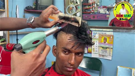 Fire 🔥haircut Tutorial Mgms Tamil Youtube