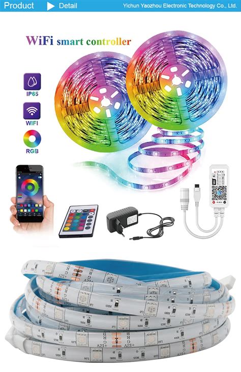 Rgb Waterproof M Flexible V M Smart Smd Wifi Control Leds