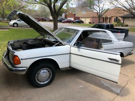 1977 Mercedes 280c Euro Gray Market Manual Transmission For Sale