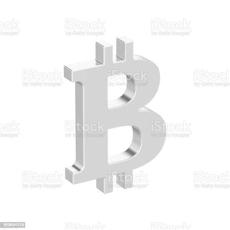 3d 일러스트 절연 실버 Bitcoin 0명에 대한 스톡 사진 및 기타 이미지 0명 개념 경제 Istock