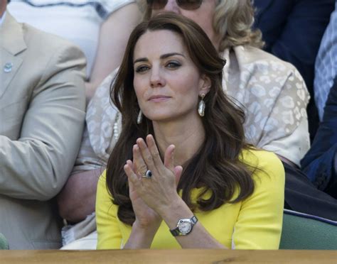 Kate Middleton At Wimbledon Tennis Championships In London 07 07 2016