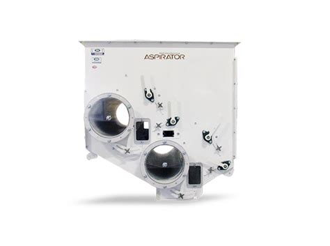 Aspirator Efficient Material Separation With A Small Footprint