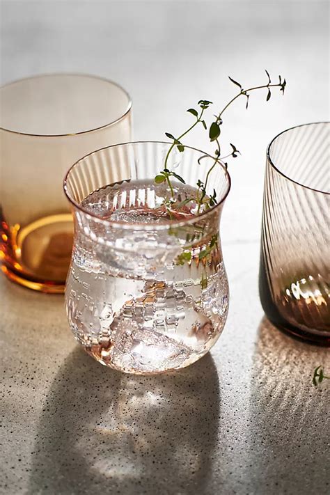 Colorful Stemless Glasses Set Of 6 Terrain