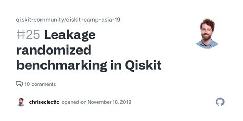 Leakage Randomized Benchmarking In Qiskit · Issue 25 · Qiskit