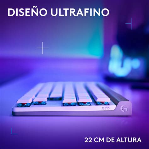 Teclado Logitech G G515 Tkl White Lightspeed Progaming