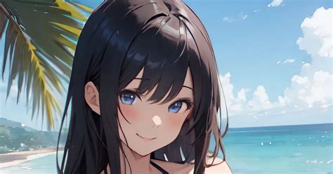 女の子 ビキニ見せるお姉さん はくたかのイラスト Pixiv