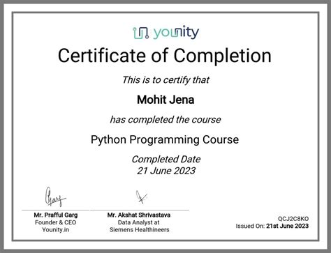 Mohit Jena On Linkedin Connections Pythonprogrammingcourse 1st