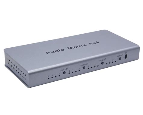 audio matrix optical digital audio 4x4 matrix 4 in grandado