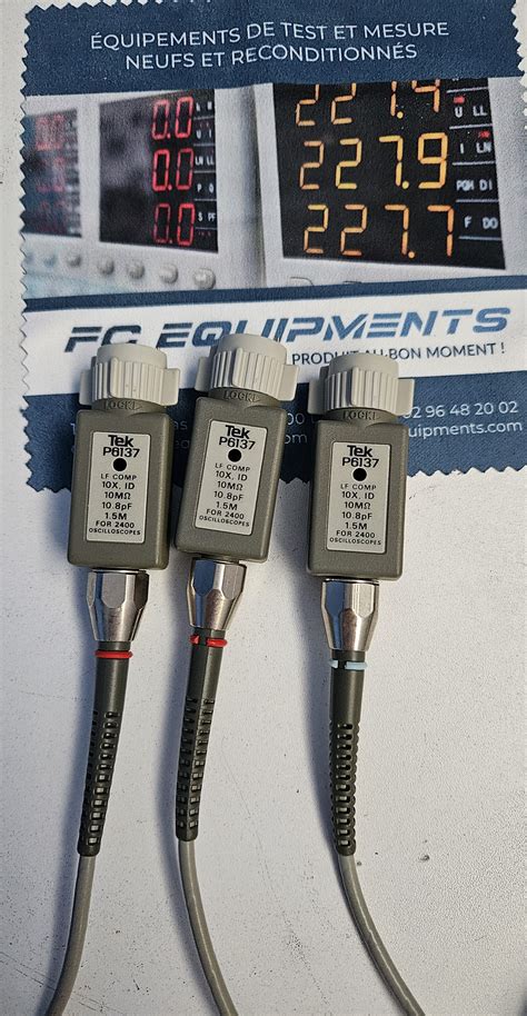 P6137 Sonde Passive Tektronix For 2400 Series Oscilloscopes Fc Equipments