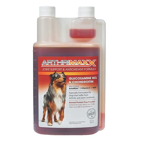 ArthriMAXX Joint Supplement for Dogs, Liquid Formula, Anti-inflammatory ...