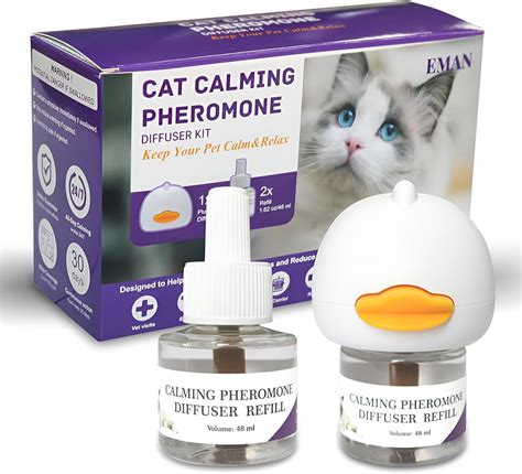 Cat Calming Pheromone Diffuser Premium Cat Calming Diffuser For Stress And Anxiety
