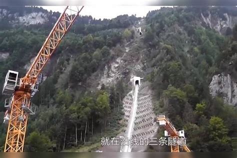世界上最陡的火车 铁路长1700米耗资33亿 火车 铁路 世界