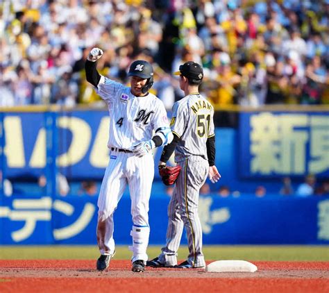 ＜ロ・神＞9回2死二塁、友杉は同点タイムリー（撮影・長久保 豊） スポニチ Sponichi Annex 野球
