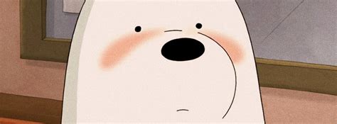 Cute Soft Aesthetic We Bare Bears Pfp Little Ice Bear And His Axe