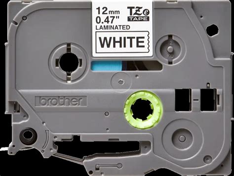 Backing Material Plastic Color Black On White Tze Genuine Brother Labelling Tape Cassette