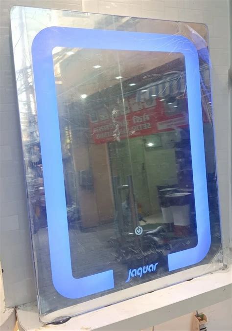 Wall Mounted Decorative Blue Stripe Rectangle Led Mirror Home 3 W At Rs 950 Piece In Jalandhar