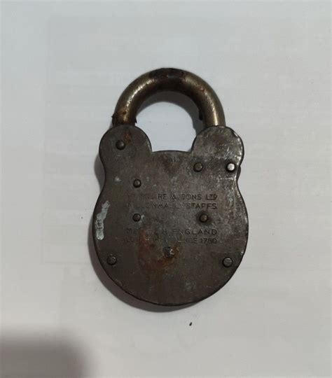 Vintage Genuine Solid Brass Padlock By Hy Squire And Sons Hobbies And Toys Collectibles