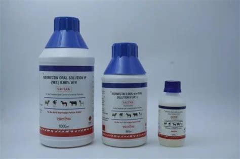 Ivermectin Oral Solution Veterinary Saltak At Rs 1200 Bottle In