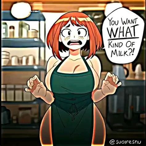 Uraraka You Want What Kind Of Milk Explora Madeira