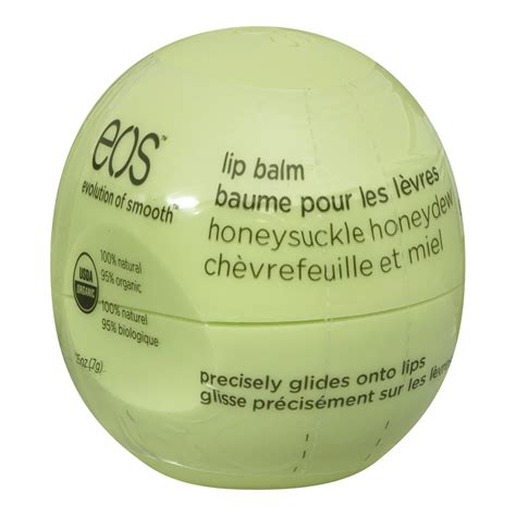 Eos Lip Balm Honeysuckle Honeydew Smooth Sphere Pack Of 8