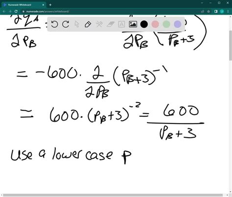 solved the demand functions for ga and qb units of two related