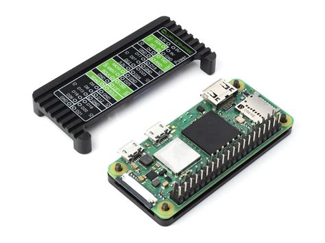 Aluminium Gehäuse Für Raspberry Pi Zerozero 2 Mit Gpio Referenz