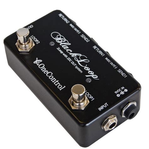 【楽天市場】one Control Black Loop 2loop With 2dc Out System 新品 ラインセレクター ワン