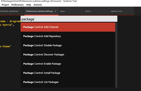 Sublime Text 3安装及简单配置