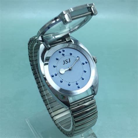 Stainless Steel Tactile Watch For Blind People Ba Grandado