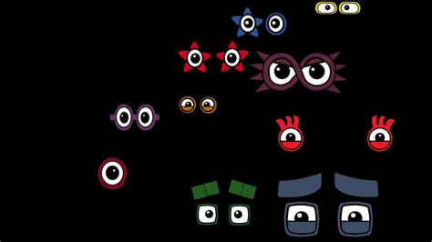 Numberblocks Eyes In The Dark YouTube