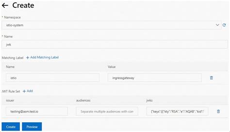 Configure Jwt Authentication For An Ingress Gateway In Asm Alibaba