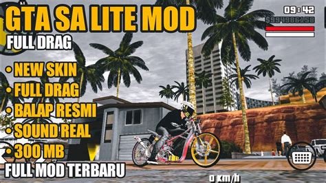 GTA SA MOD FULL DRAG RACE TERBARU GTA ANDROID YouTube
