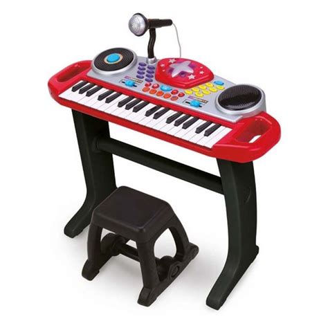 Keyboard Til Børn Med Skammel Klaver Med Stativ Og Stol 552166 Shop
