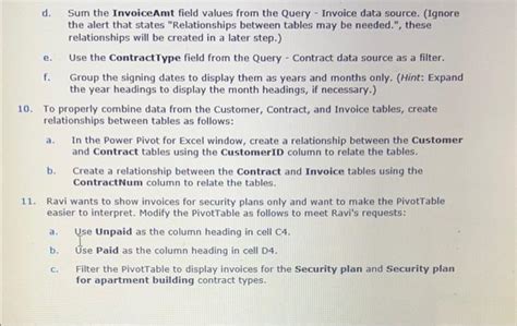 Model Ravi Wants To List And Total Each Contract