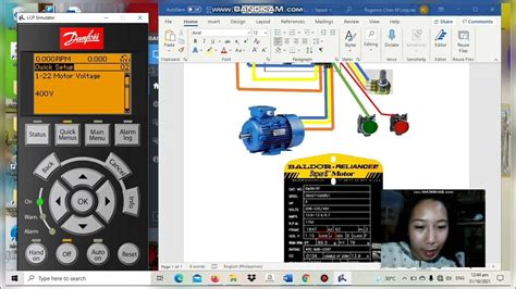 Danfoss Vfd Lcp Simulator Youtube