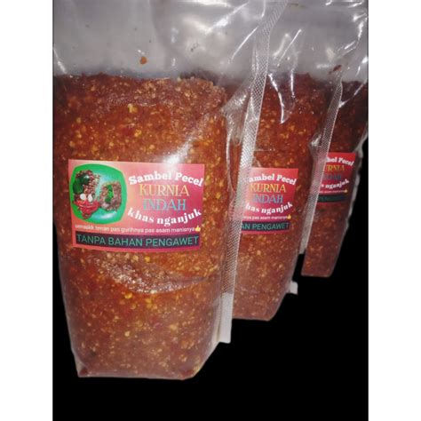 Jual Sambel Pecel 1 Kg Bumbu Pecel 1 Kg Bumbu Kacang Sambel Pecel