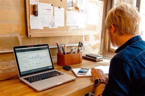 Modern Workspace Focused On Analytics And Seo Strategies To Enhance